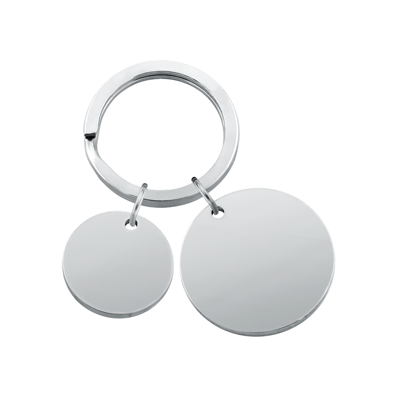 Picture-to-Drawing Circle Keyring